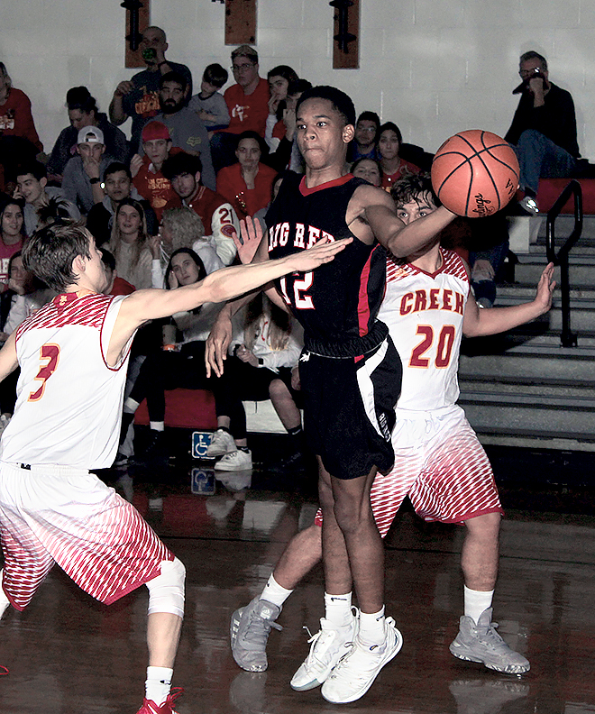 Big Red puts the pressure on Creek, escapes with win | News, Sports ...